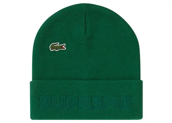 Supreme Lacoste Beanie - Green