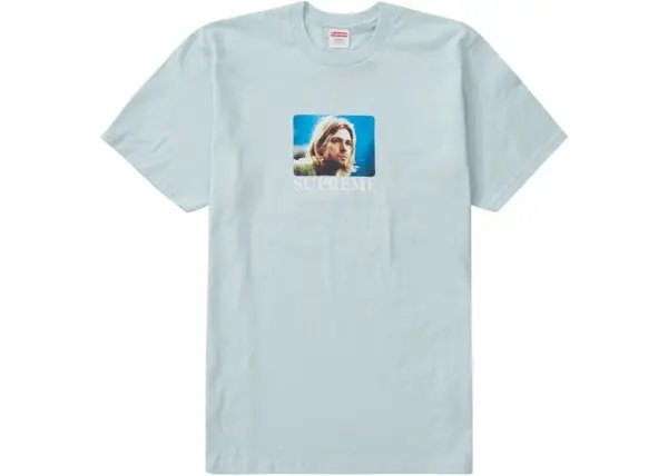 Supreme Kurt Cobain Tee Shirt - Pale Blue