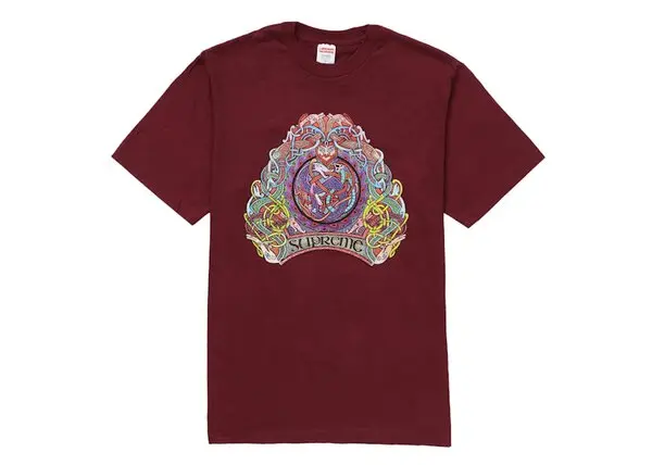 Supreme Knot Tee Shirt - Burgundy