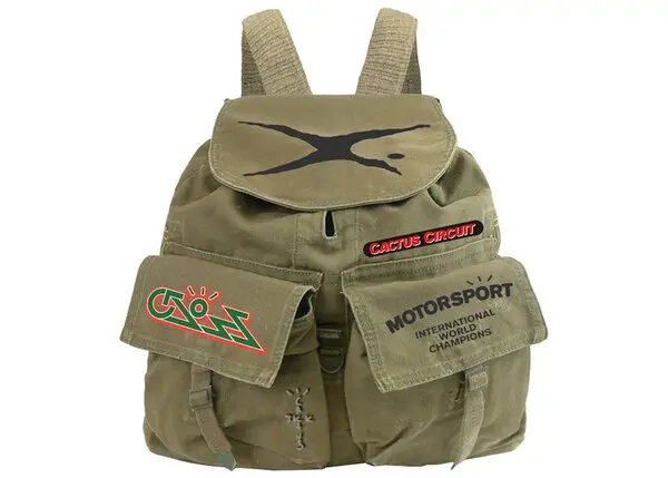 TRAVIS SCOTT Cactus Jack Canvas Backpack