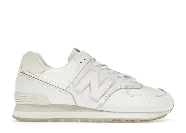 NEW BALANCE 574 Triple Leather Sneakers - White