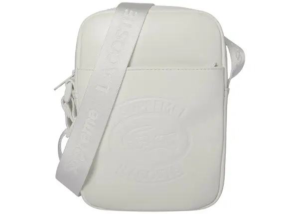 Supreme Lacoste Shoulder Bag - White