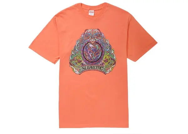 Supreme Knot Tee Shirt - Neon Orange