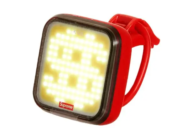Supreme Knog Blinder Bicycle Lights - Red