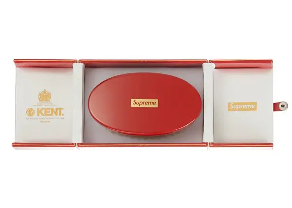Supreme Kent Military Hairbrush - Red