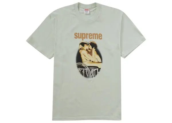 Supreme Kiss Tee Shirt - Pale Green
