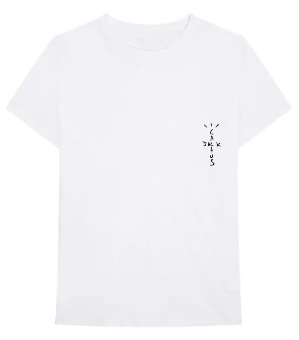 TRAVIS SCOTT Cactus Jack Records T-shirt - White
