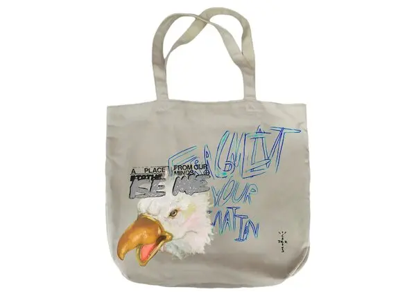 TRAVIS SCOTT Cactus Jack For Fragment Flames Tote