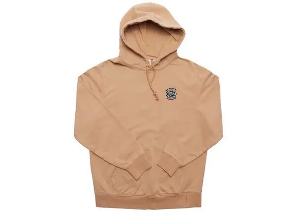 Supreme Lacoste Hooded Sweatshirt - Light Brown
