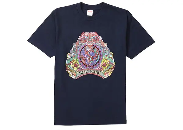 Supreme Knot Tee Shirt - Navy Blue
