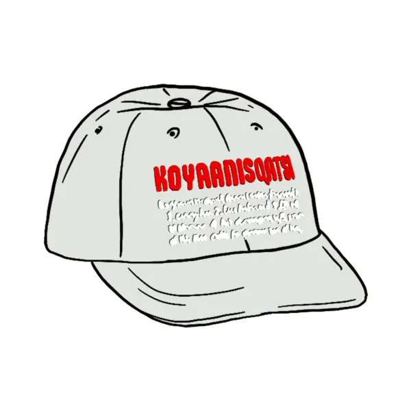 Supreme Koyaanisqatsi 6panel Cap
