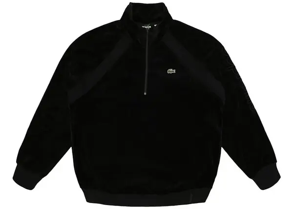 Supreme Lacoste Velour Halfzip Track Top
