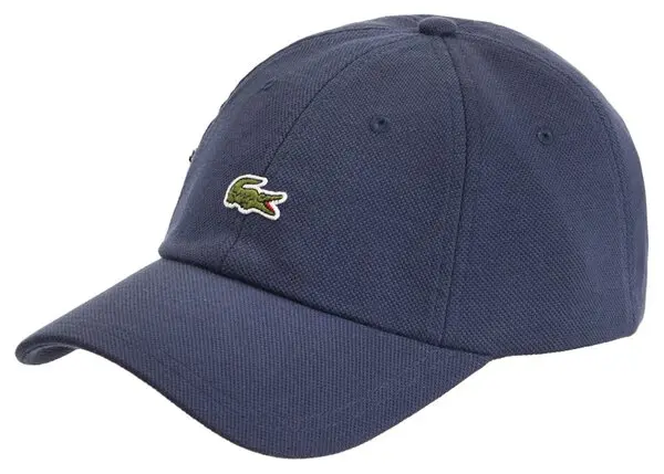 Supreme Lacoste Pique 6-panel Cap - Navy Blue