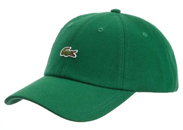 Supreme Lacoste Pique 6-panel Hat - Green