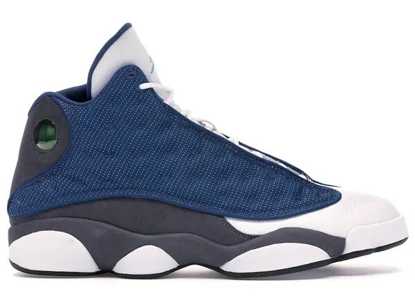JORDAN Retro Flint Sneakers - French Blue/university Blue/flint Grey