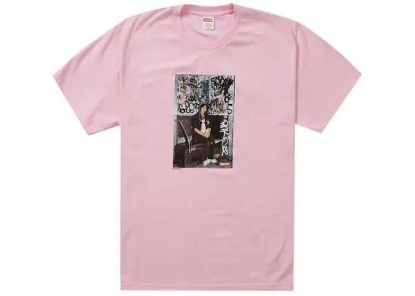 Supreme Lady Pink Tee Shirt - Light Pink