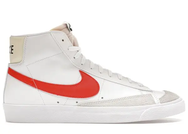 Nike Blazer Mid 77 Vintage Sneakers - White/picante Red/coconut Milk