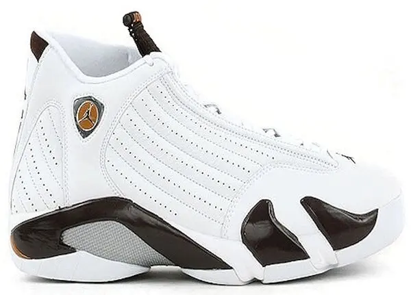 JORDAN 14 Retro Sneakers - White/dark Cinder/chutney