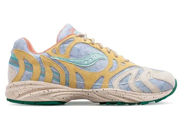 Saucony Grid Azura 2000 Felt - Grey