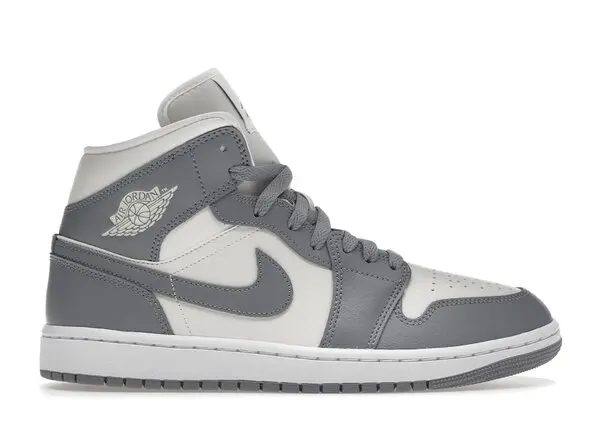 JORDAN 1 Mid High-top Sneakers - Sail/stealth/white