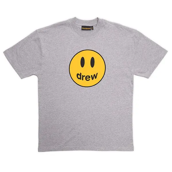 Drew House Mascot Short Sleeve Tee Shirt - Heather Grey