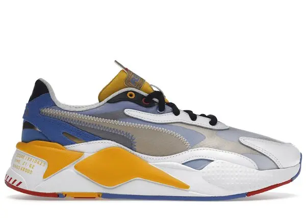 PUMA Rsx3 Sonic The Hedgehog Sneakers - White/blue/yellow