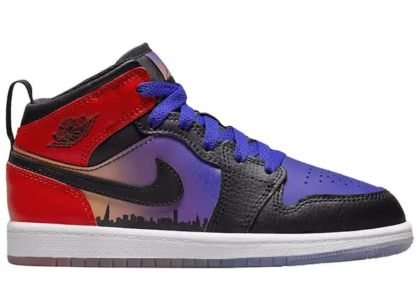 JORDAN 1 Mid Short Sleeve Skyline Sneakers