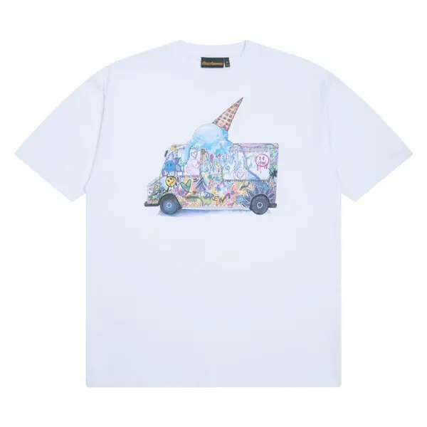 Drew House Ice Cream Truck Short Sleeve Tee Shirt - White