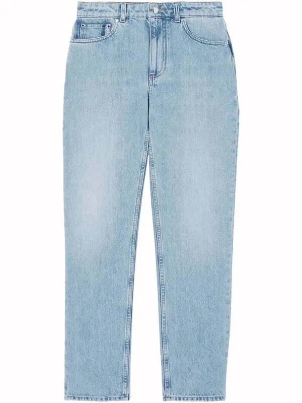 Burberry Pocket Detail Straight Leg Jeans