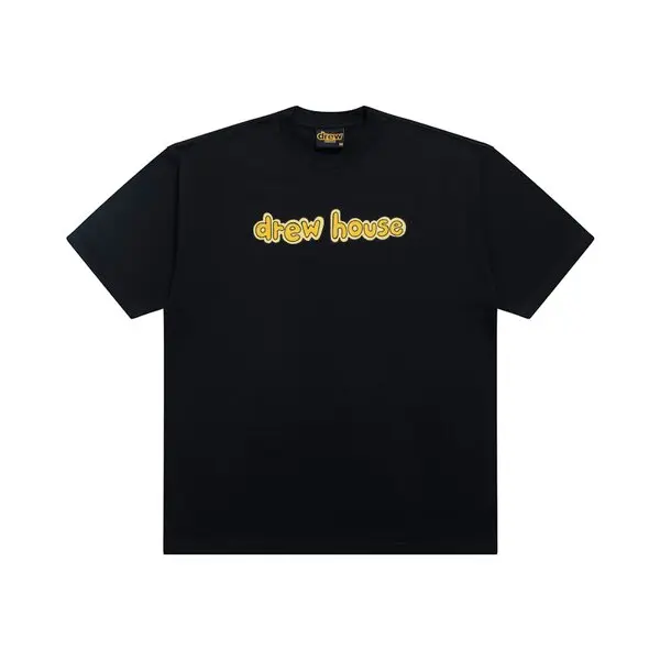 Drew House Logo Tee Shirt - Black