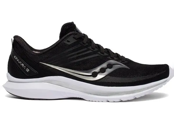 Saucony Kinvara 12in Sneakers - Black/silver
