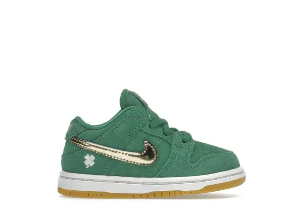 Nike Dunk Low Pro St. Patrick's Day Toddler - Green/metallic Gold/white