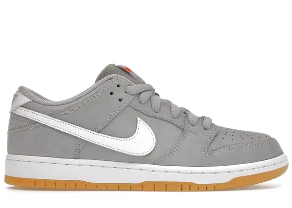 Nike Dunk Low Pro Iso Orange Label Gum - Wolf Grey/white
