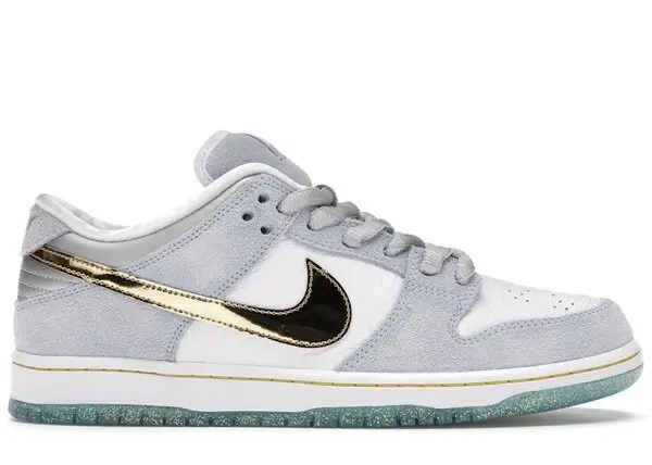 Nike Dunk Low Sean Cliver - Ice Blue/whiteone-colormetallic Goldone-colormetallic Silver