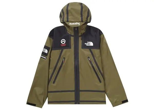 Supreme The North Face Summit Series Outer Tape Seam Jacket - Olive