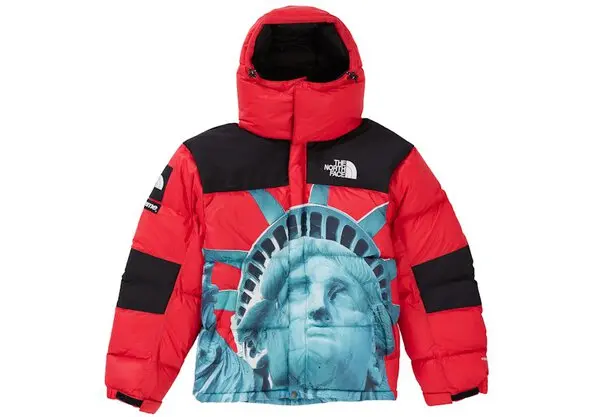 Supreme The North Face Statue Of Liberty Baltoro Jacket - Red