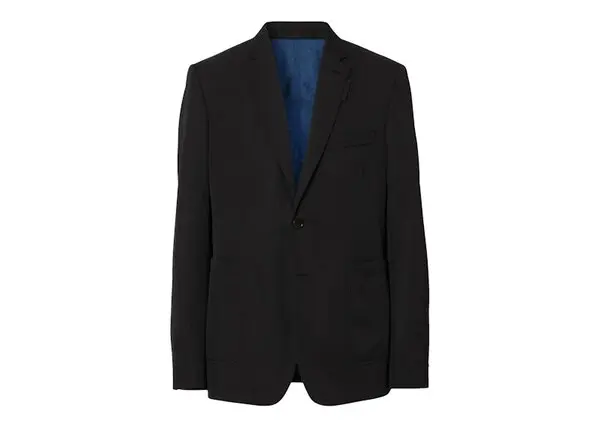 Burberry Slim-fit Wool-blend Blazer
