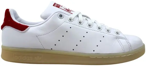 Adidas Stan Smith Sneakers - White/red