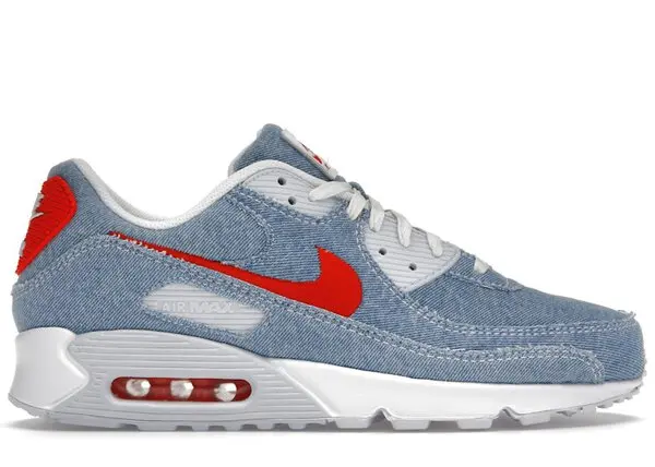 Nike Air Max 90 Denim Sneakers - Blue/denim