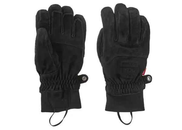 Supreme Suede Gloves - Black