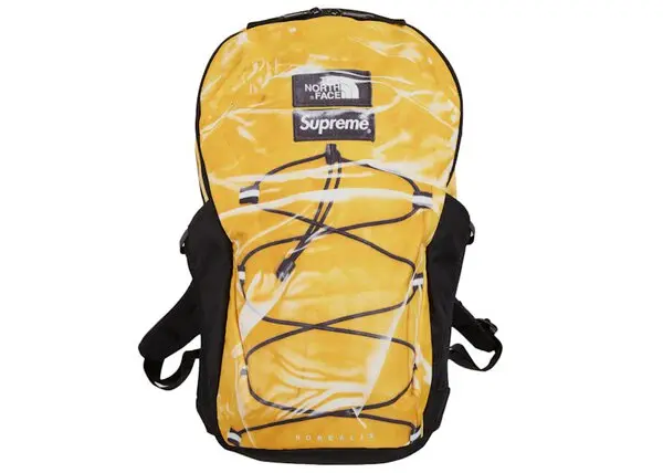 Supreme The North Face Printed Borealis Trompe L'oeil Backpack - Yellow