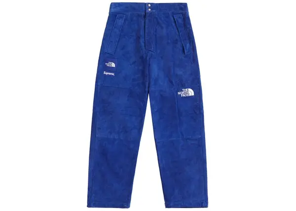 Supreme The North Face Suede Mountain Pant - Blue