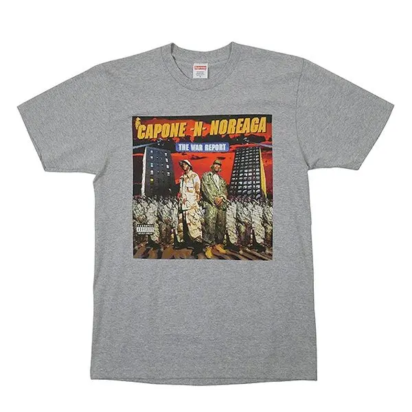 Supreme The War Report Tee Shirt - Heather Grey