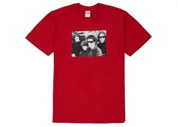 Supreme The Velvet Underground Tee Shirt - Red
