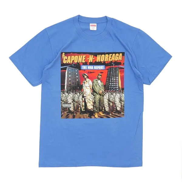 Supreme The War Report Tee Shirt - Light Royal