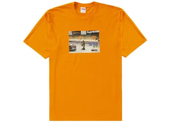 Supreme Thrasher Game Tee Shirt - Orange