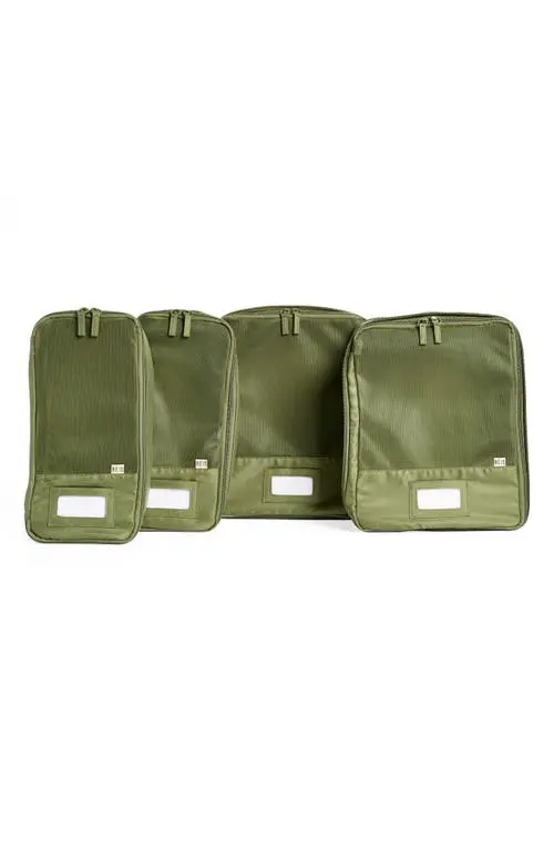 BEIS 4-piece Compression Packing Cubes - Olive