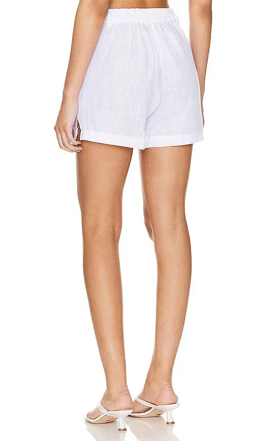 VITAMIN A The Getaway Short - White Ecolinen