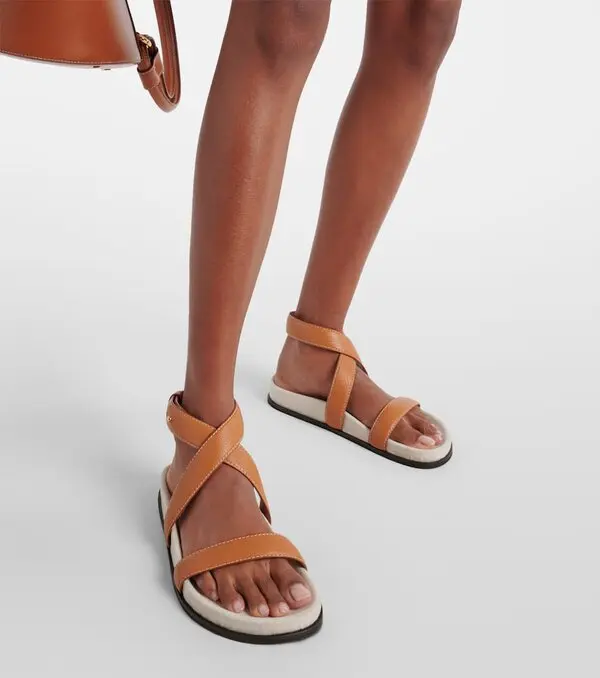 TOTEME Leather Sandals
