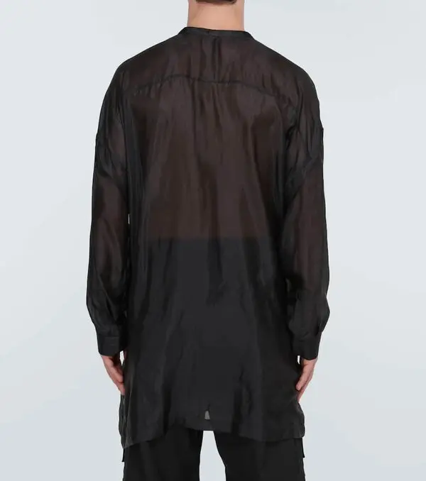 Rick Owens Larry Silk Shirt